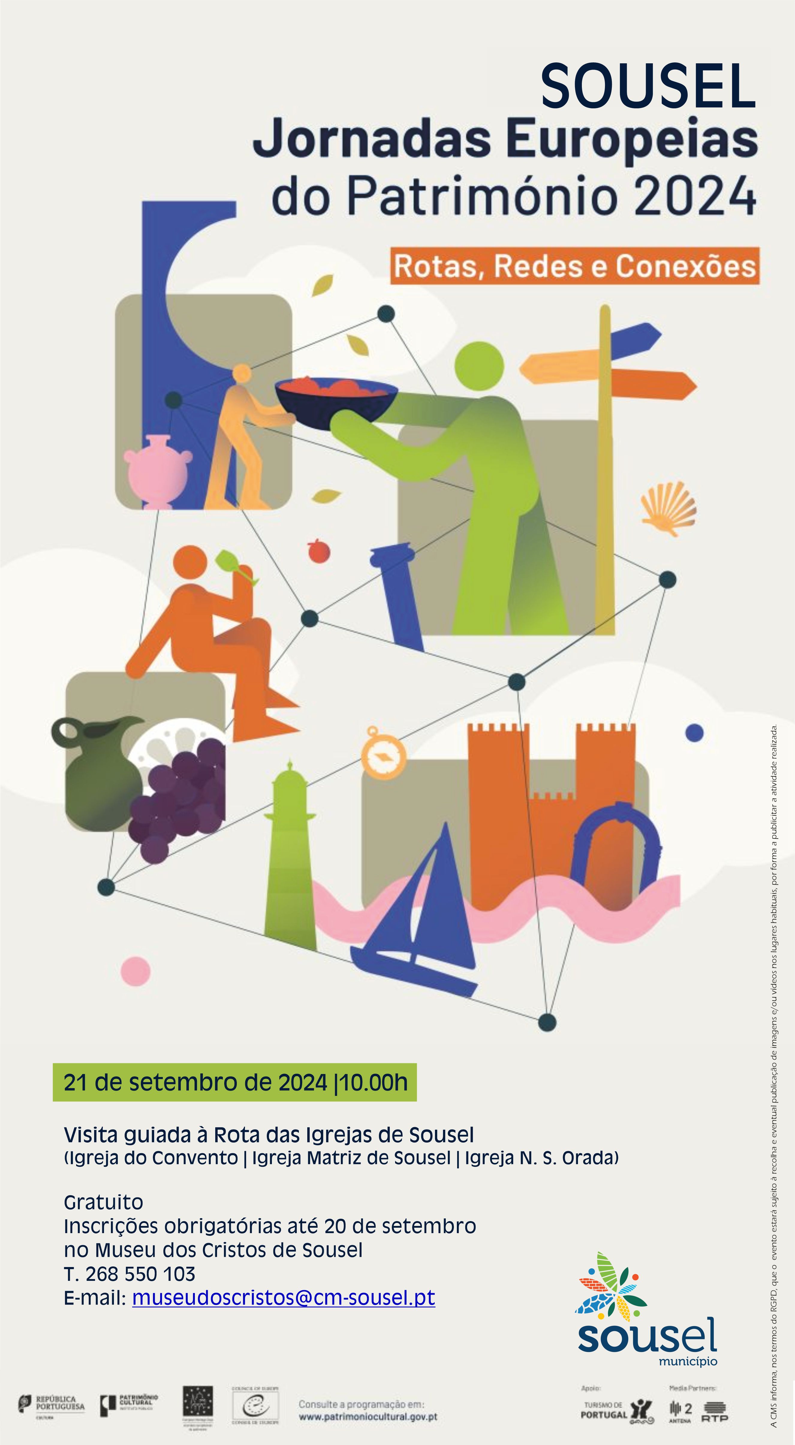 Visita guiada à Rota das Igrejas de Sousel | European Heritage Days